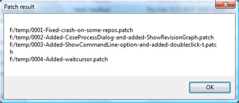 Patches GitExtensions Documentation