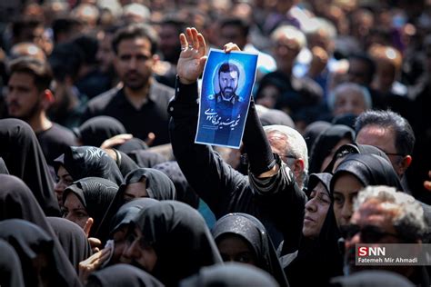 مراسم تشییع پیکر سردار شهید سید مهدی موسوی، محافظ رئیس جمهور