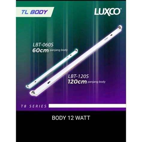 Jual Lampu Tl Led Luxco Panjang Cm Cm T Glass Daylight Putih Lampu Neon Body