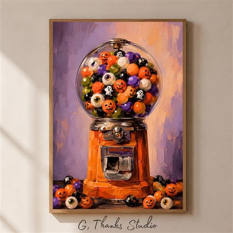 Halloween Gumball Machines Etsy
