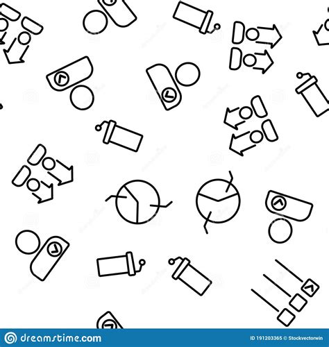 Voting And Elections Vector Seamless Pattern Stock Vector