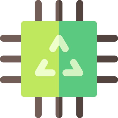 Chip Basic Rounded Flat Icon