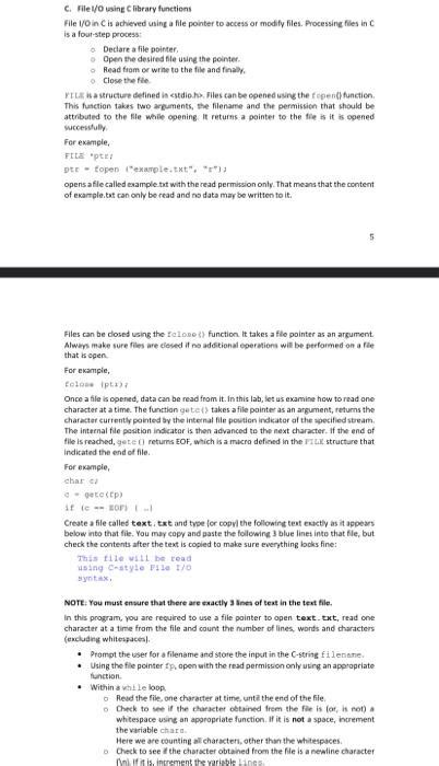 Solved C File Yo Wsine C Library Functions File Voinc Is