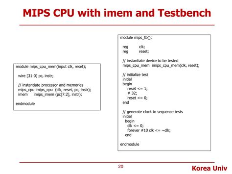 Ppt Lecture 9 Mips Processor Design Instruction Fetch Powerpoint