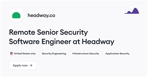 Himalayas On Linkedin Remote Senior Security Software Engineer Job At Headway