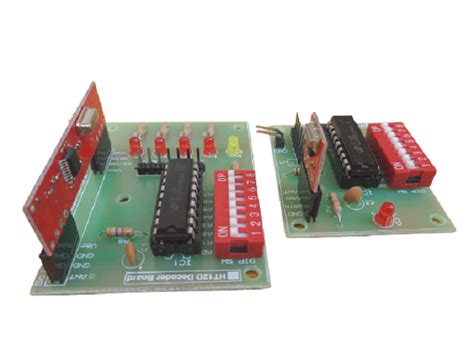 Wireless MHz RF Encoder Decoder Board With HT E And HT D Module For DIY Wireless Projects