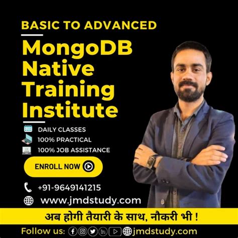 mongodb native training institute at ₹ 999 month in jaipur id