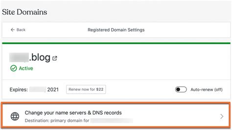 How To Quickly Change WordPress Com Nameservers