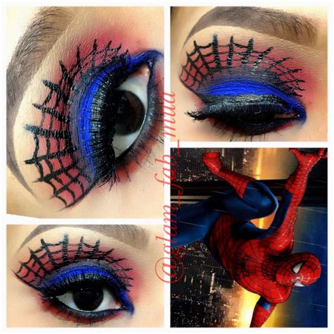 Spiderman Makeup Halloween Makeup Inspiration Spiderman Makeup Cool