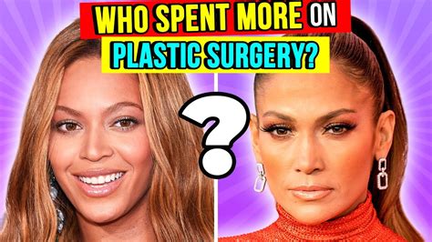 Plastic Surgeon Reveals Who Spent More On Plastic Surgery Beyonce Or Jennifer Lopez Olive