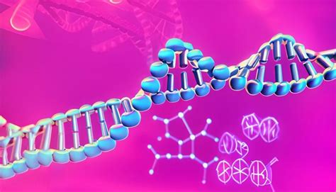 Premium Ai Image Dna Structure