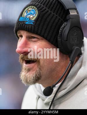 Detroit Lions Head Coach Dan Campbell On The Sideline Against The