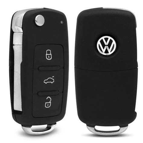 Capa De Chave Canivete 3 Botões Vw G6