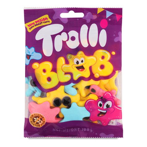 Мармелад жувальний Trolli Blob 100г онлайн супермаркет «Сільпо