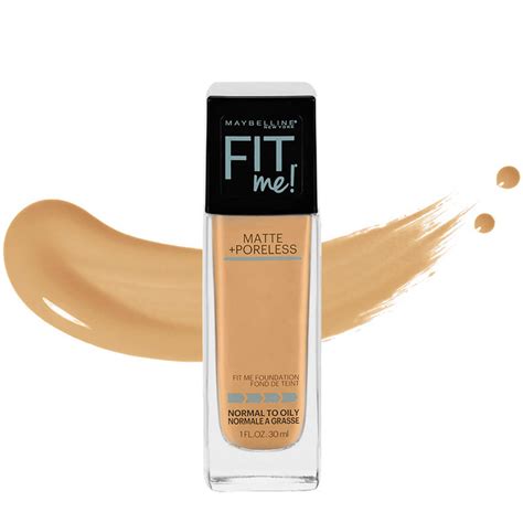 Maybelline Fit Me Matte Poreless Foundation Cosmetics Paragon