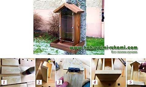 Кормушка для белок своими руками из досок 98 фото