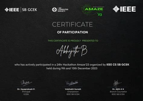 Connections Hackathon Hackathonexperience Gcek Newbeginnings Abhijith B