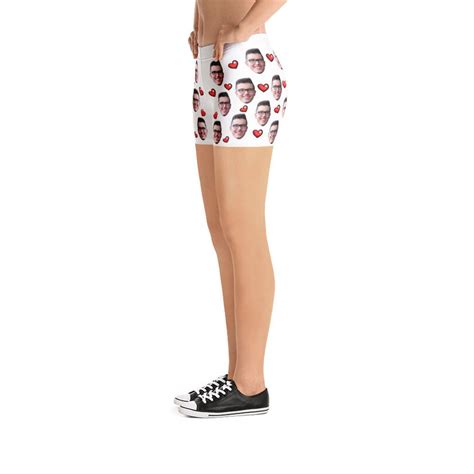 Custom Women Face Shorts Photo Shorts Funny Womens Shorts Etsy