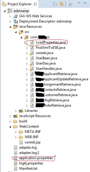 Java What Is The Relative Path For Applicationproperies File Below