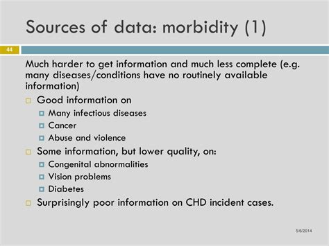 Ppt Disease Classification Morbidity Mortality Powerpoint