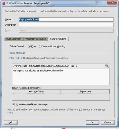 Adf Entity Object Entity Level And Transaction Level Method Validations Technology Blog