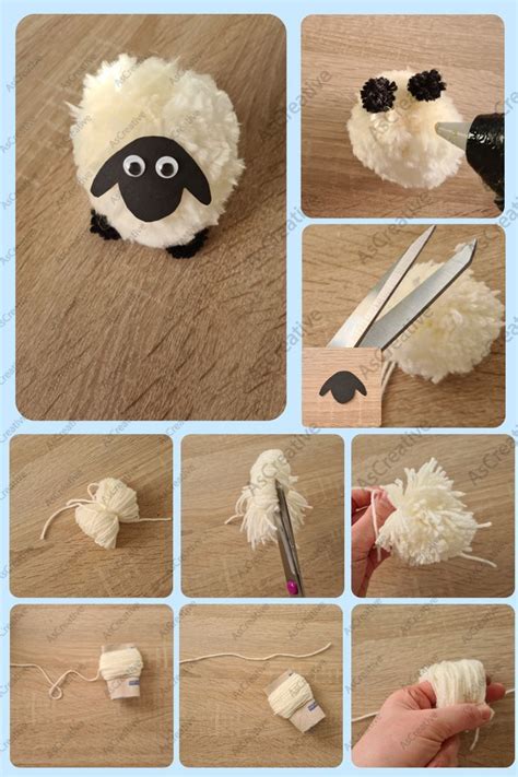 Mouton En Pompon خروف Idee Pasquali Decorazioni Di Pasqua Fai Da Te Idee Fai Da Te