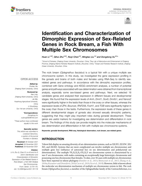 Pdf Identification And Characterization Of Dimorphic Expression Of