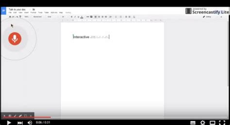 Speak Your Documents With Google Voice Typing Technology Enhanced