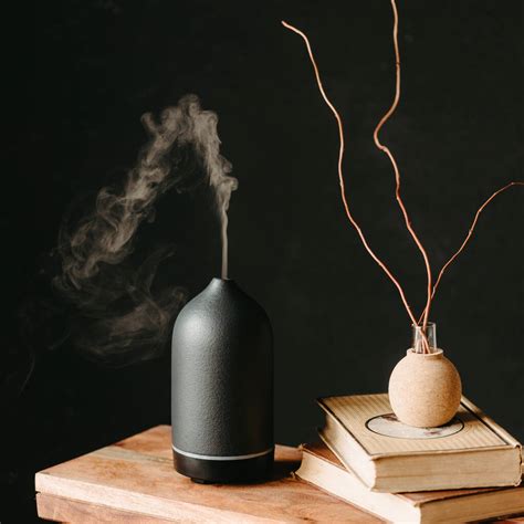 Chalk White Ceramic Electric Aromatherapy Diffuser By Soomish
