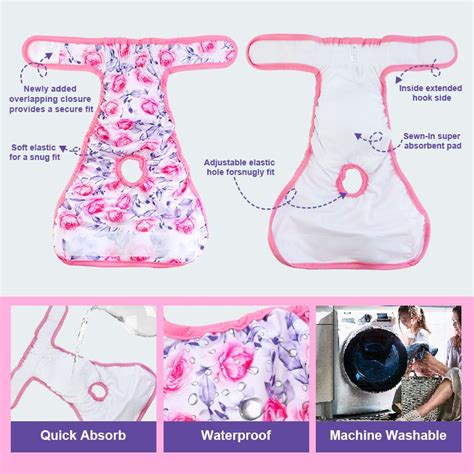 Set 3 Chiloti Pentru Caini Aisdelu® Marime S Lavabil Reutilizabil Multicolor Emag Ro