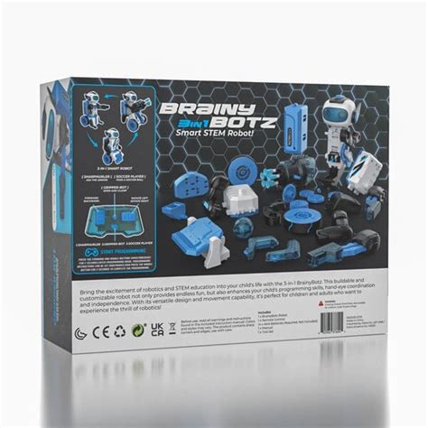 brainybotz diy smart stem robot building and programming kit showcase