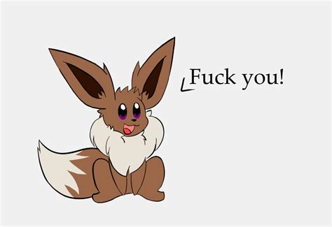 Mean Eevee By Vulpeku On Deviantart