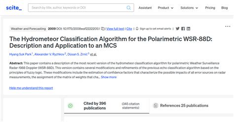 The Hydrometeor Classification Algorithm For The Polarimetric Wsr 88d