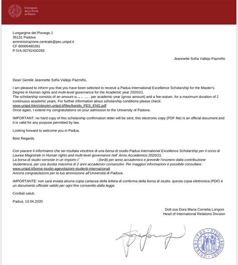 Sofía Vallejo On Linkedin This Month I Celebrate The Anniversary Of The Day I Received The Letter