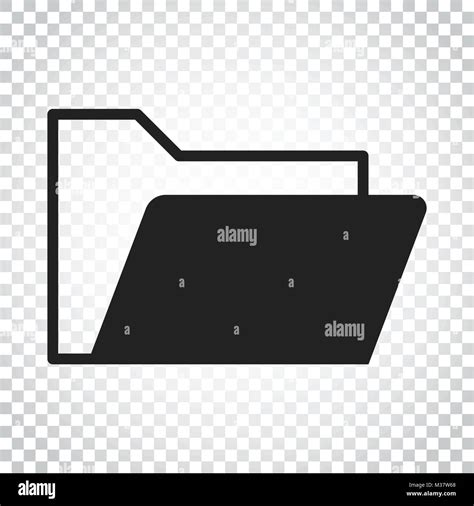 Folder Document Flat Vector Icon Archive Data File Symbol Logo Illustration Business Concept