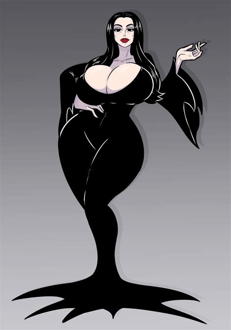 Morticia Addams Fan Art By Tourin17 On Deviantart