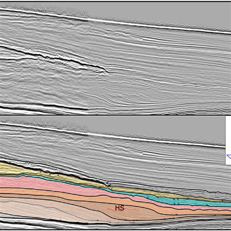 Interpreted Dip Oriented 2d Seismic Line In The Northern Depocenter Download Scientific Diagram