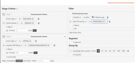 Conversion Funnel Analysis Moesif Docs