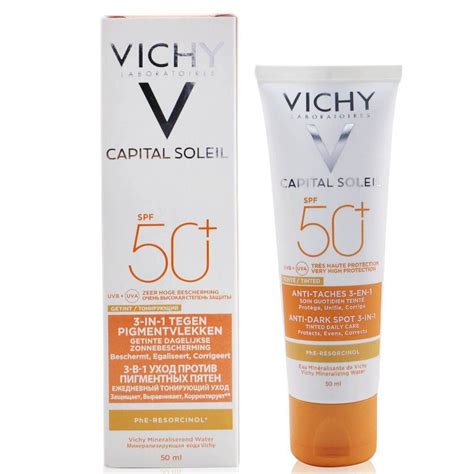 کرم ضد آفتاب کپتال سلیل رنگی ویشی Spf50 بیزینس کالابیزینس کالا