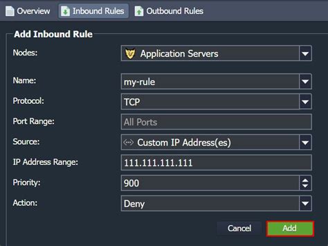 Container Firewall Rules Management คู่มือการใช้งาน Ruk Com Cloud Paas