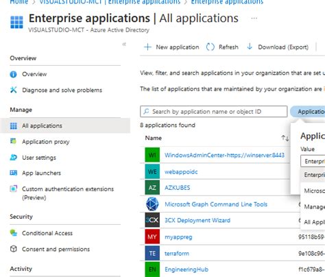 How To Find My Azure Active Directory Application In Azure Portal Microsoft Qanda