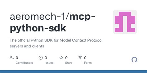 Github Aeromech 1mcp Python Sdk The Official Python Sdk For Model Context Protocol Servers