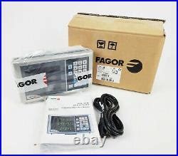 Fagor 20i M Digital Readout 2 Axis Dro Display 81450002 New Axis