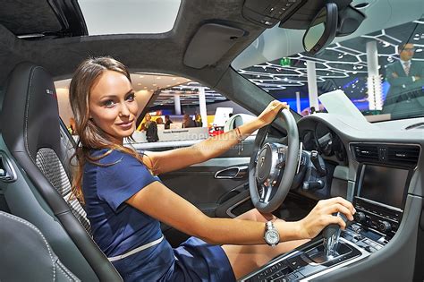 Frankfurt 2013 Sexy Girl Makes 911 50th Edition Look Good [live Photos] Autoevolution
