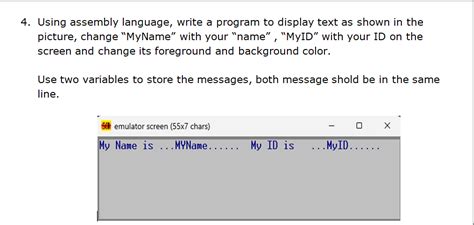 Solved Using Assembly Language Write A Program To Chegg