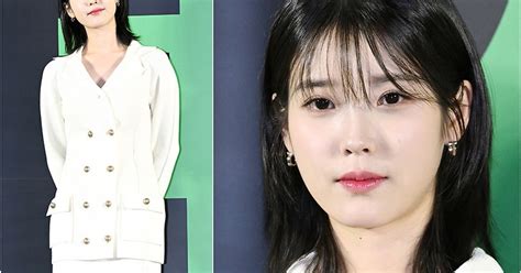 아이유 청순미 끝판왕 거지존 헤어 모범 답안 미모 [이현지의 타임]