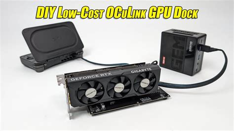How To Build A Low Cost Oculink Gpu Dock Geeky Gadgets