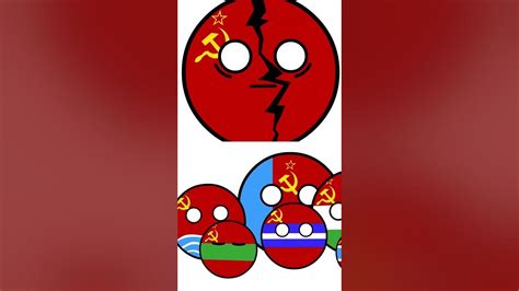 Russian Empire And The Ussr Are Disintegrating Countryballs Youtube