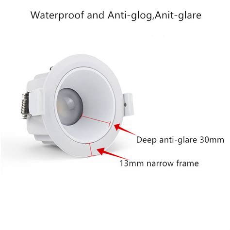 Waterproof Recessed Led Downlight W W W W W W Ip Ledluminous
