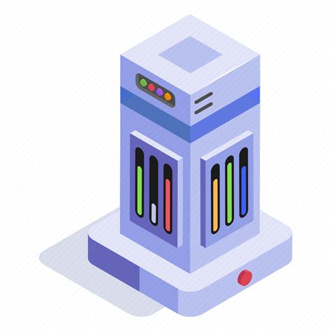 Datacenter Data Server Tower Database Management Storage Icon Download On Iconfinder